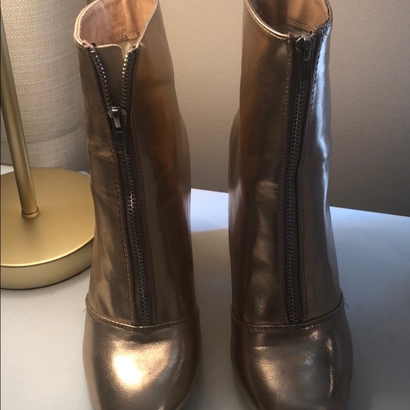 Shoes | Rose Gold Booties Perfect For Holidays | Poshmark